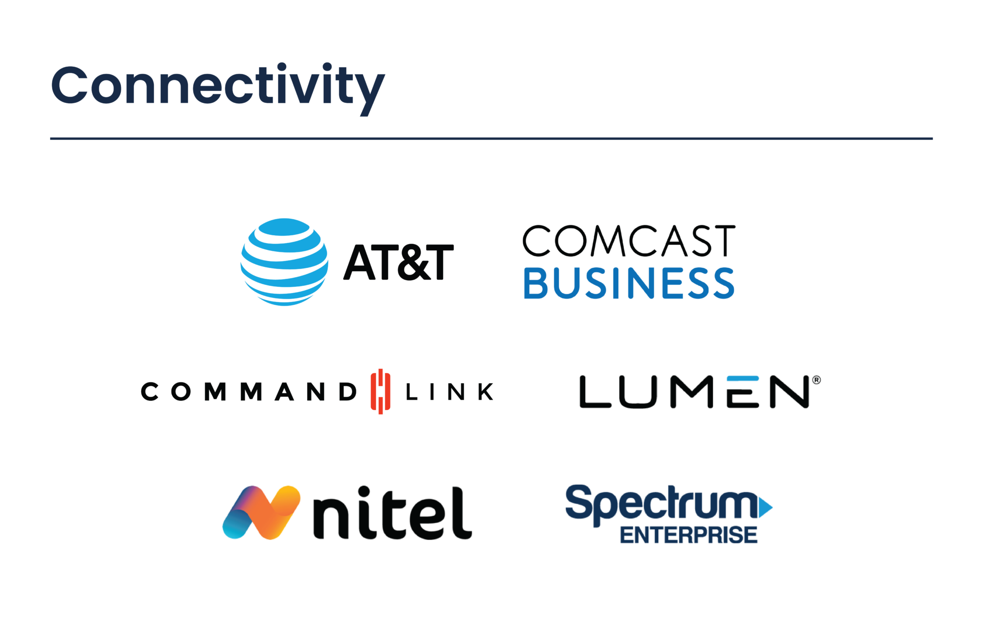 Network Connectivity – One Source